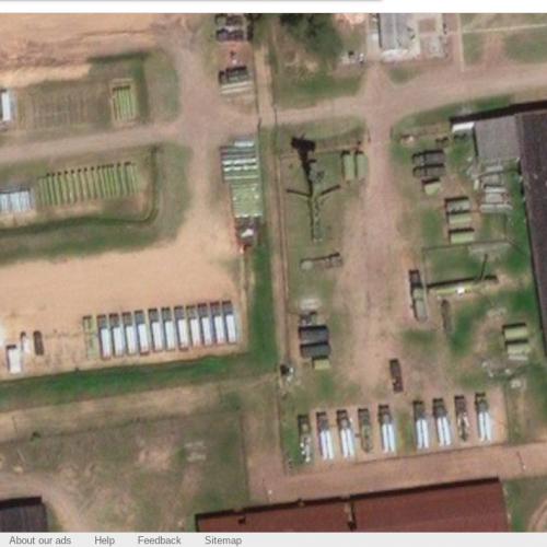 Russian S-400 missile site in Pskov, Russian Federation (Google Maps)