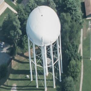 Nottingham Water tower in Nottingham, MD - Virtual Globetrotting