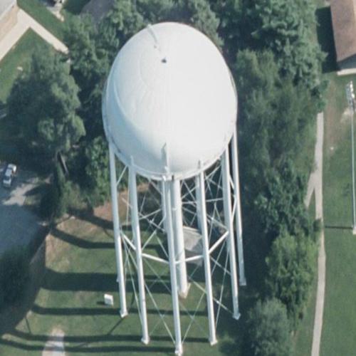 Nottingham Water tower in Nottingham, MD (Google Maps)