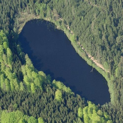 Uglesø in Silkeborg, Denmark (Google Maps)