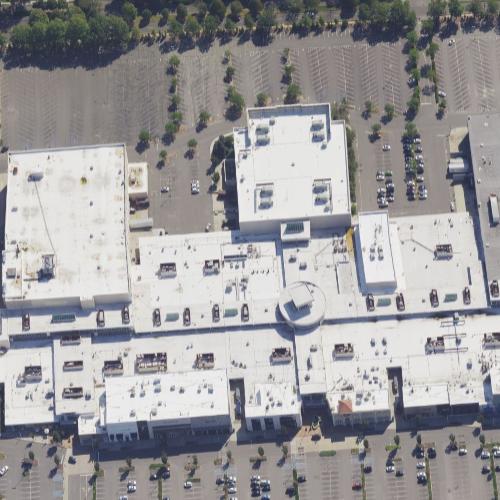 'Walt Whitman Shops' by Welton Becket in Huntington Station, NY (Bing Maps)