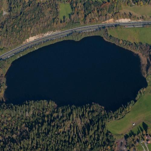 Padderudvannet in Heggedal, Norway (Google Maps)