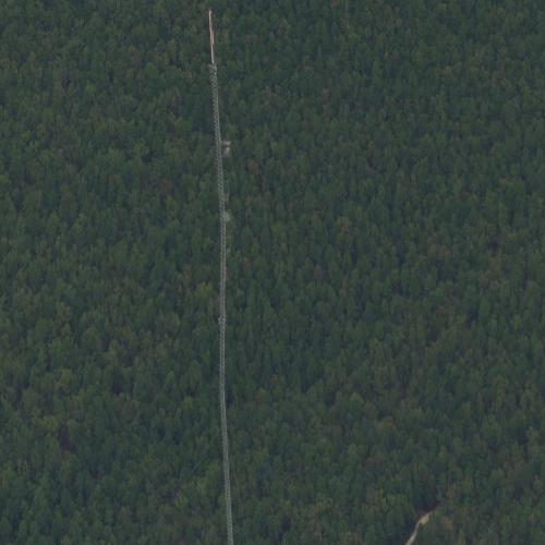 WWSI TV Tower (tallest structure in New Jersey) in Tuckerton, NJ ...