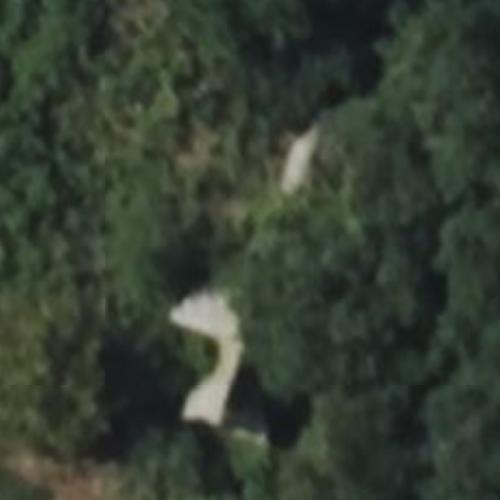 MiG-21MF in Chaudfontaine, Belgium (Google Maps)