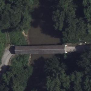 Richland-Plummer Creek Covered Bridge in Bloomfield, IN - Virtual ...