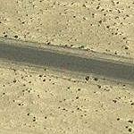 Mrs. Orcutt's Driveway in Newberry Springs, CA - Virtual Globetrotting