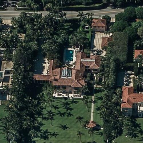 Jeffry Picower's house (deceased) in Palm Beach, FL (Google Maps)