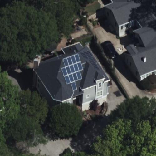 Edwin McCain's House in Greenville, SC (Google Maps)