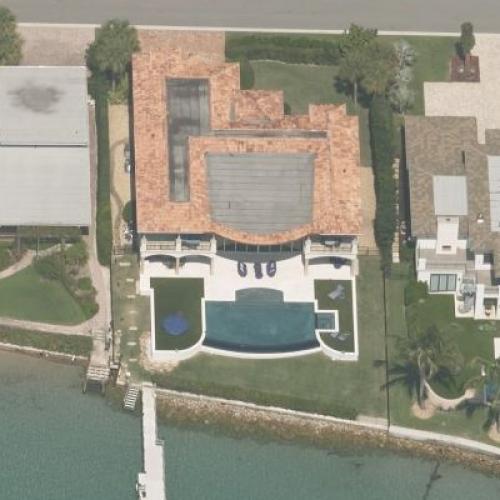 Hilary Shane's house in Jupiter, FL (Google Maps)