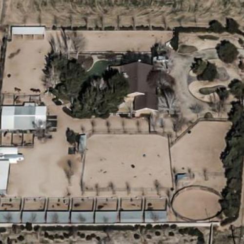 Debbie Rowe's House in Palmdale, CA - Virtual Globetrotting