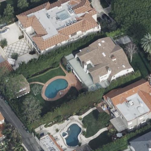 Gene Kelly's House (Former) in Beverly Hills, CA (Google Maps)