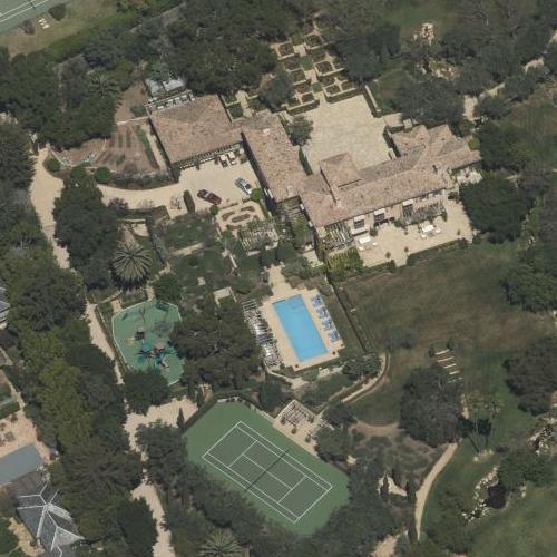 Terry Cunningham's House in Santa Barbara, CA - Virtual Globetrotting