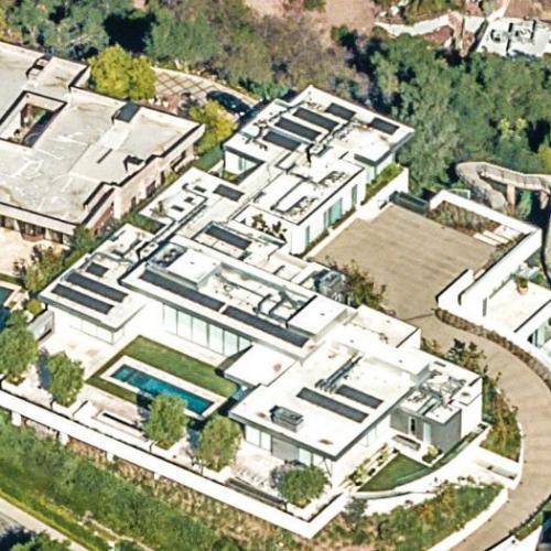 Dean McKillen's House (Former) in Beverly Hills, CA (Google Maps)